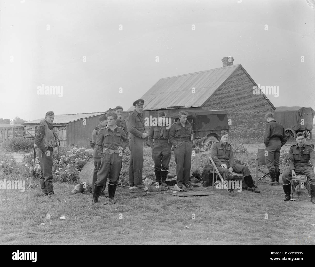 NO. 456 SQUADRON ROYAL AUSTRALIAN AIR FORCE, 1944. - Pilots of No. 486 ...