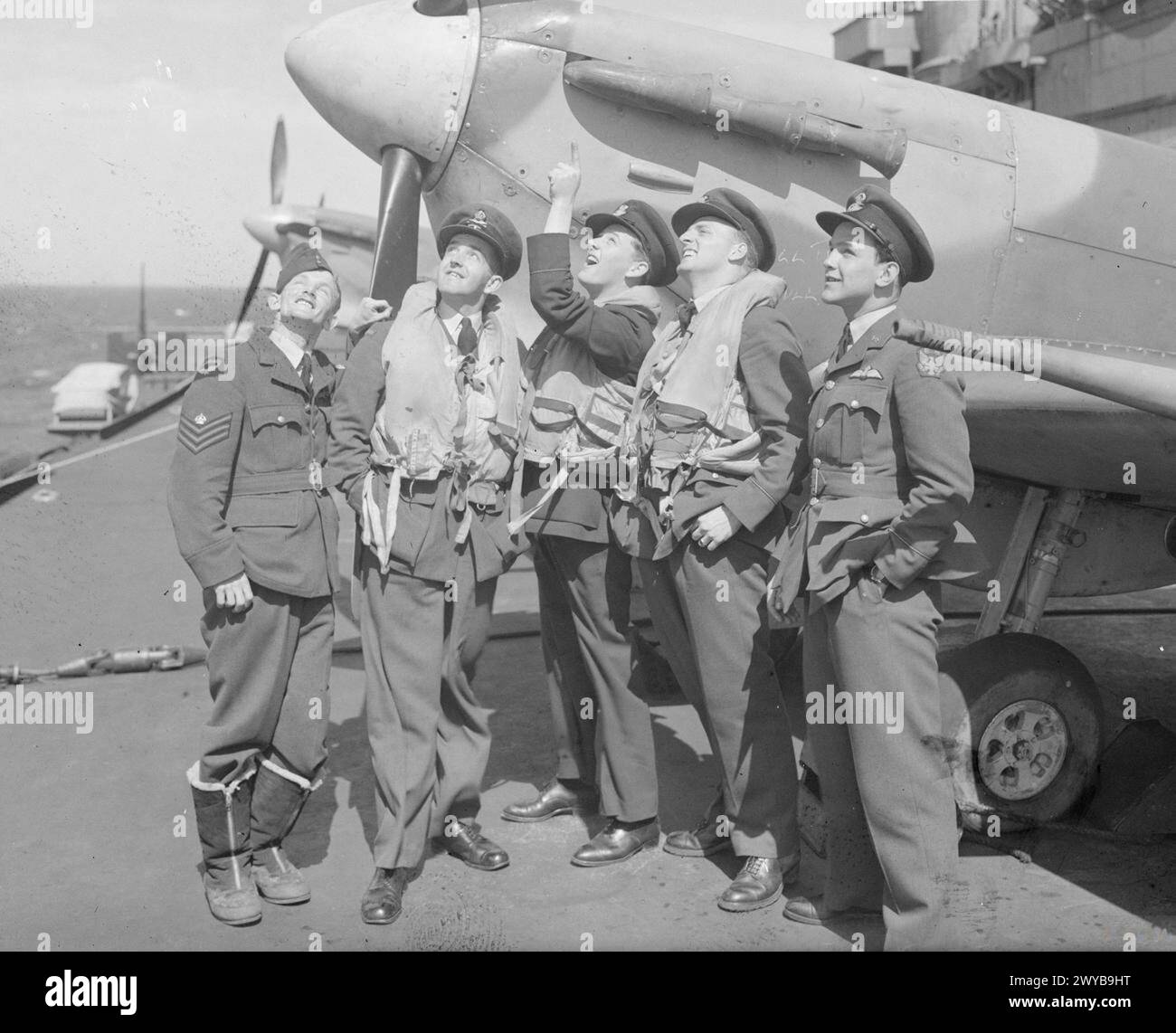 Between 19 and 23 March 1942, HMS Eagle, with Force H, transported ...