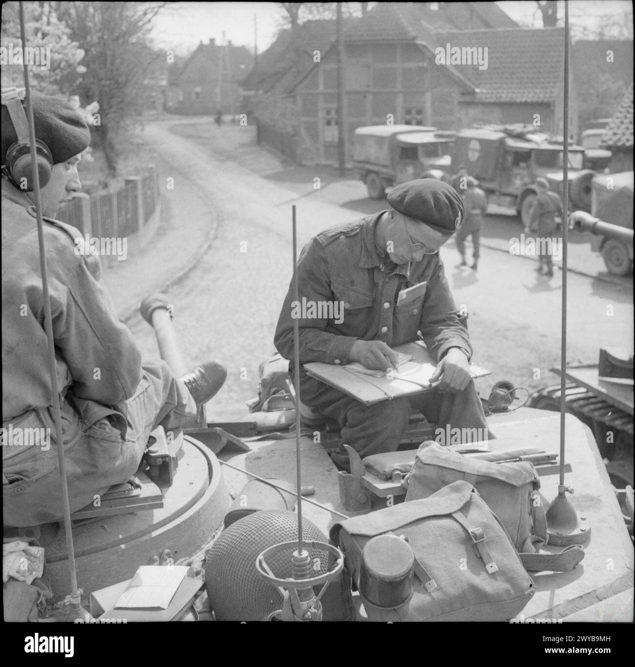 THE BRITISH ARMY IN NORTH-WEST EUROPE 1944-45 - Trooper Andrews of 11th ...