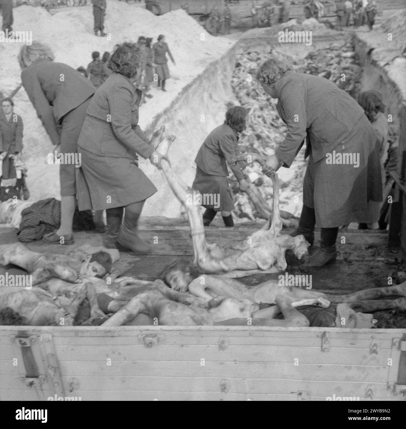 THE LIBERATION OF BERGEN-BELSEN CONCENTRATION CAMP, APRIL 1945 - Women ...