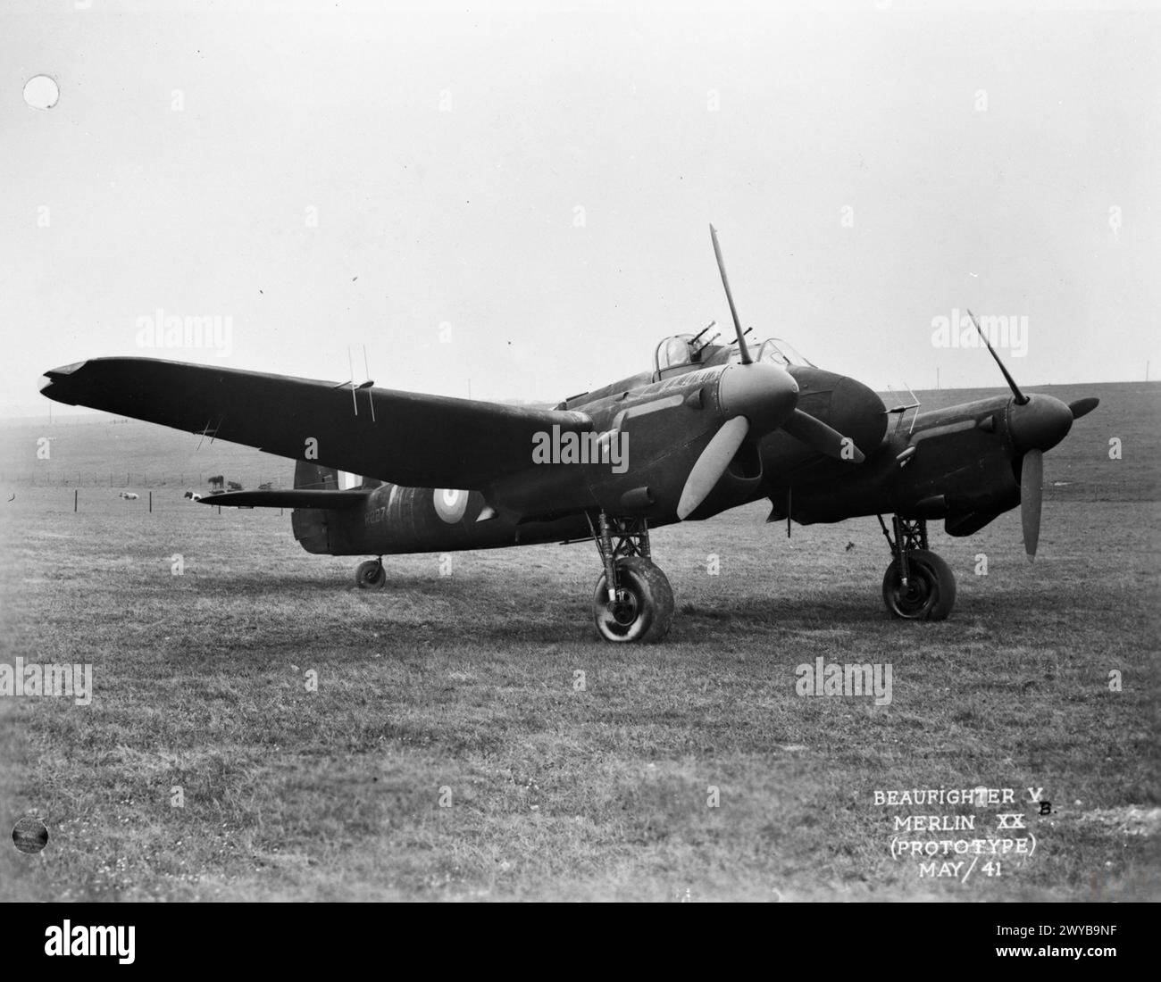 AIRCRAFT OF THE ROYAL AIR FORCE, 1939-1945:BRISTOL TYPE 156 BEAUFIGHTER - Beaufighter Mk V ...