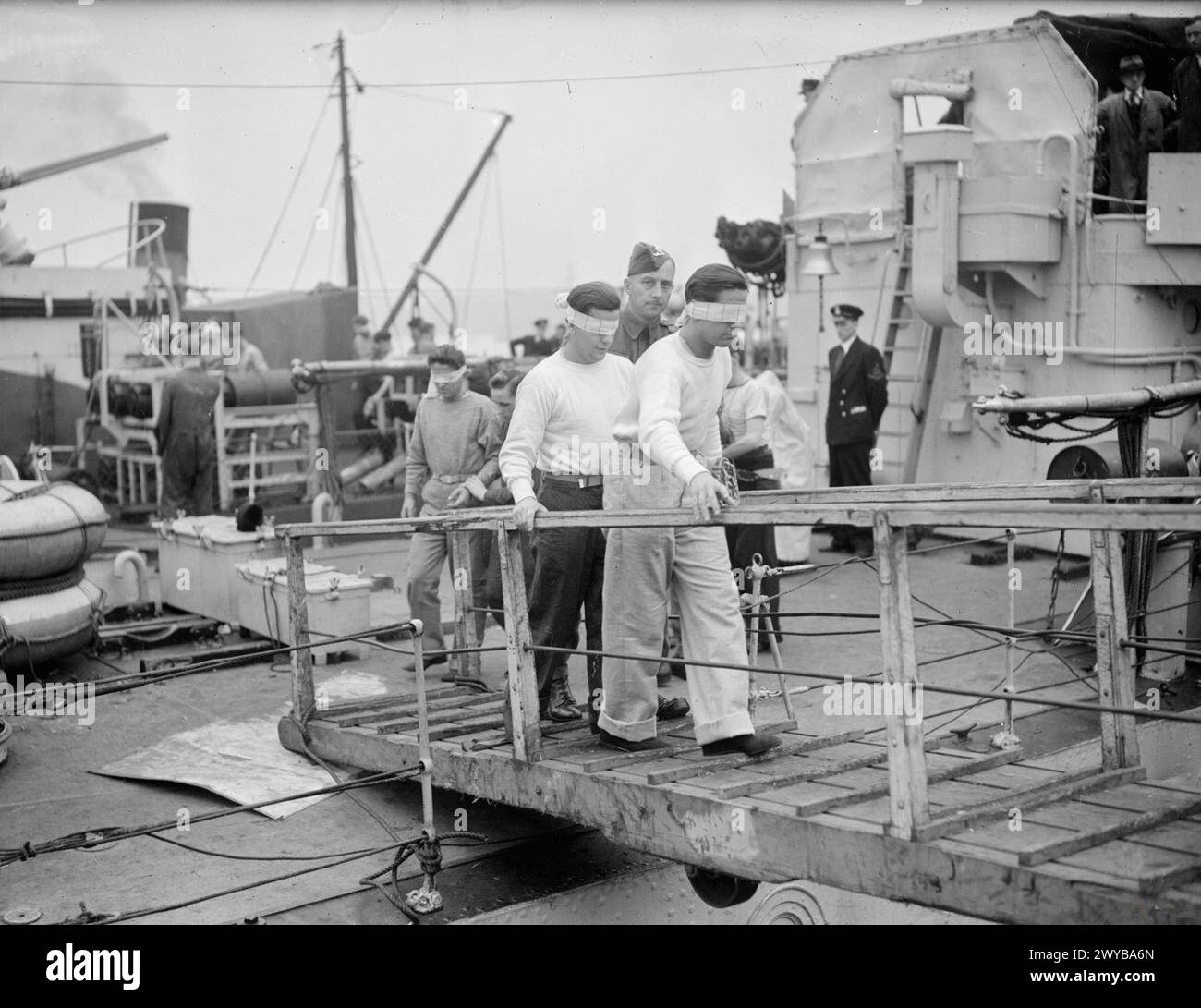 BRITISH NAVAL FORCE SINKS THREE E-BOATS. 19 SEPTEMBER 1944, HARWICH ...