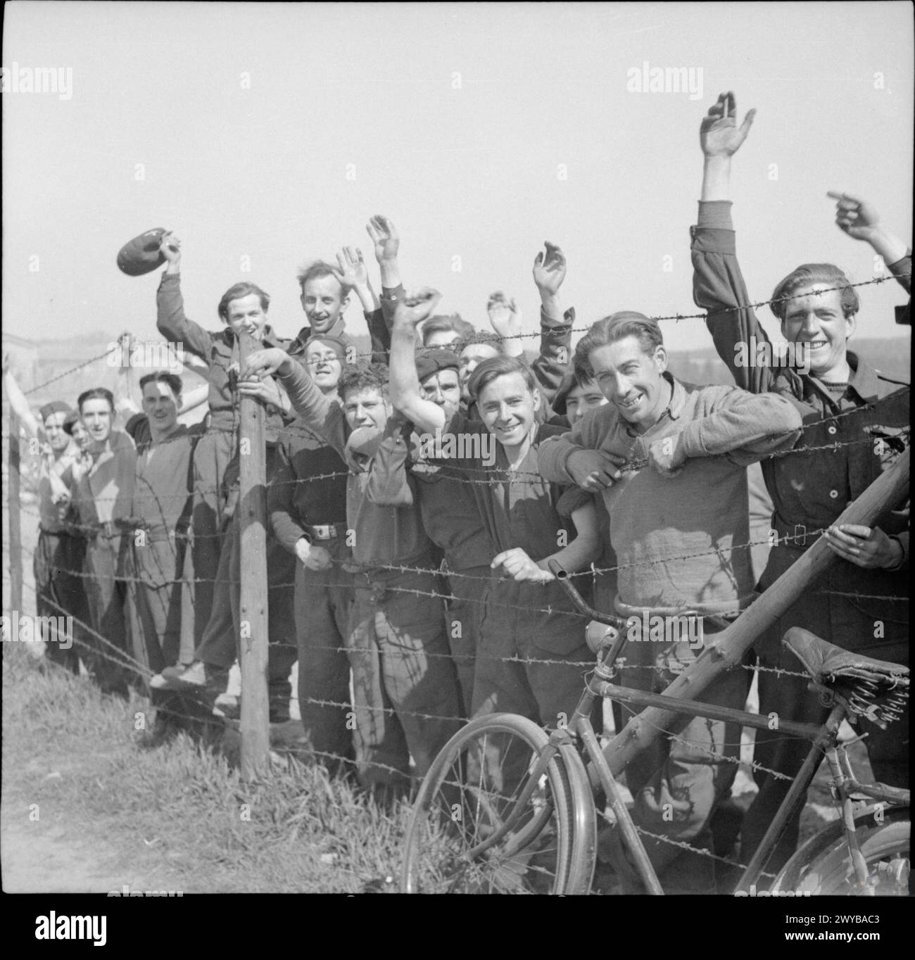 On 16 April 1945, liberated POWs were at Stalag 11B near Fallingbostel ...