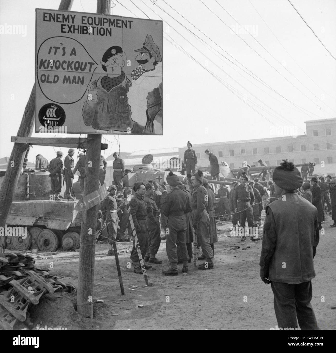 Captured enemy sign hi-res stock photography and images - Alamy