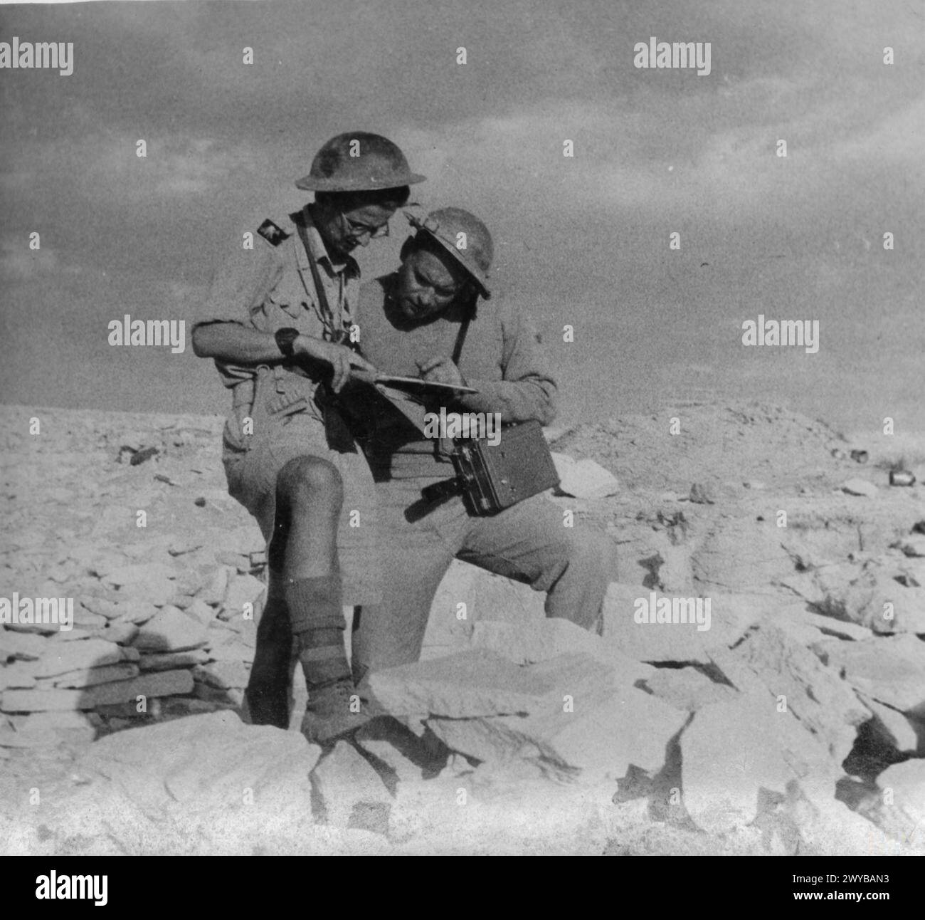Battle el alamein map hi-res stock photography and images - Alamy