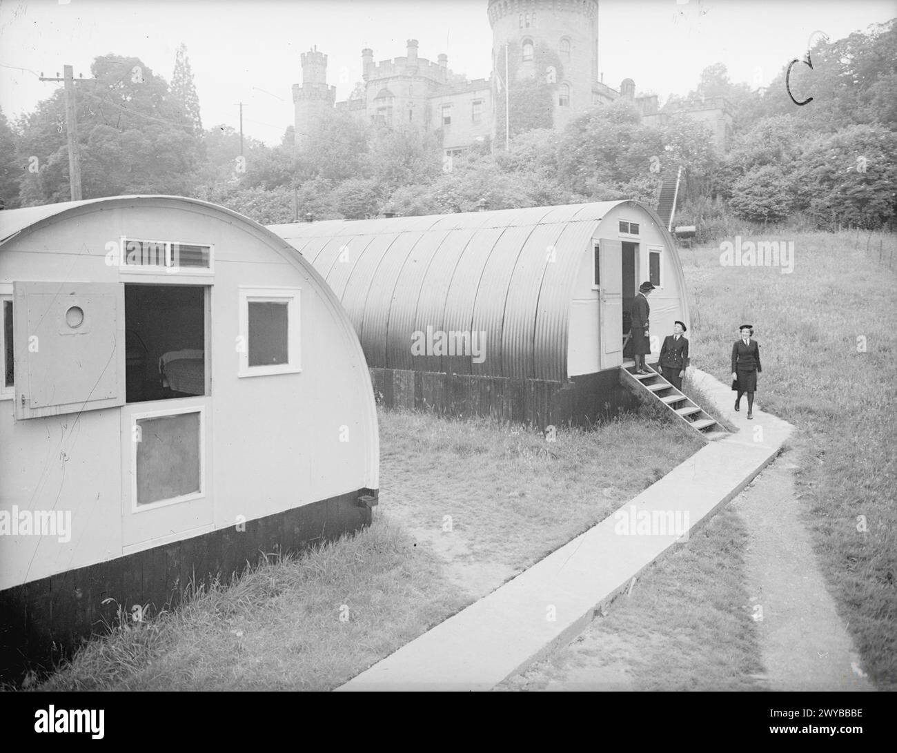 COMBINED OPERATION BASES IN SCOTLAND. JULY 1945, VARIOUS COMBINED ...