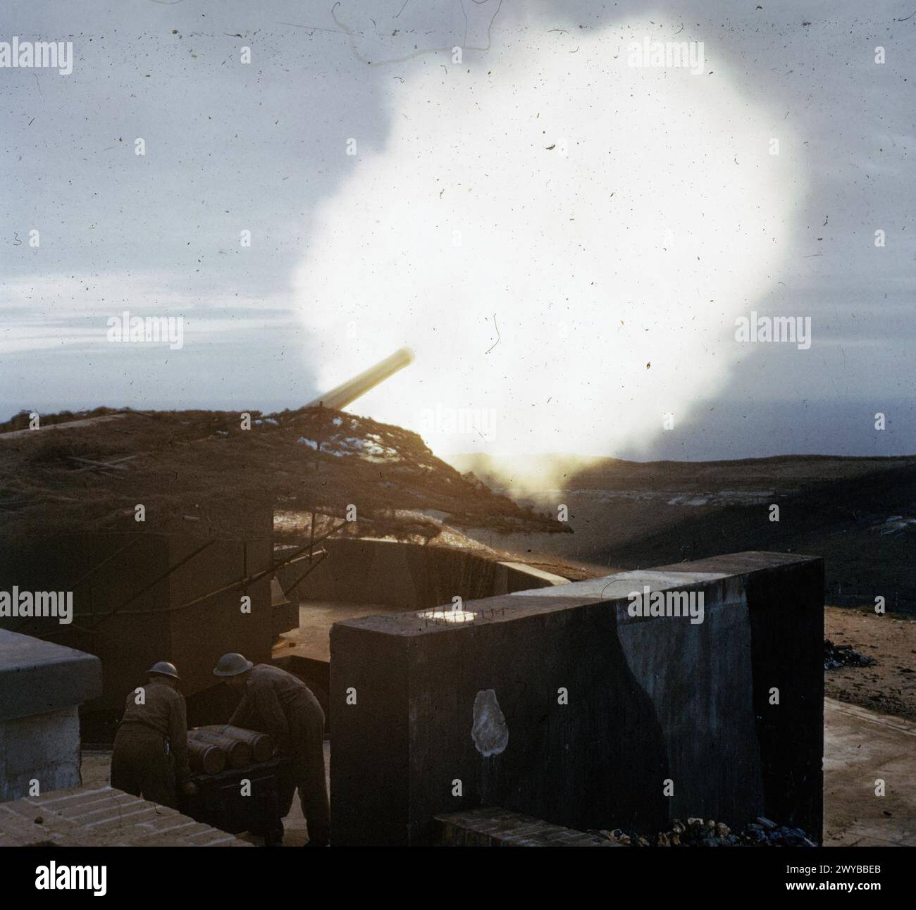 428 battery coastal defence artillery hi-res stock photography and ...