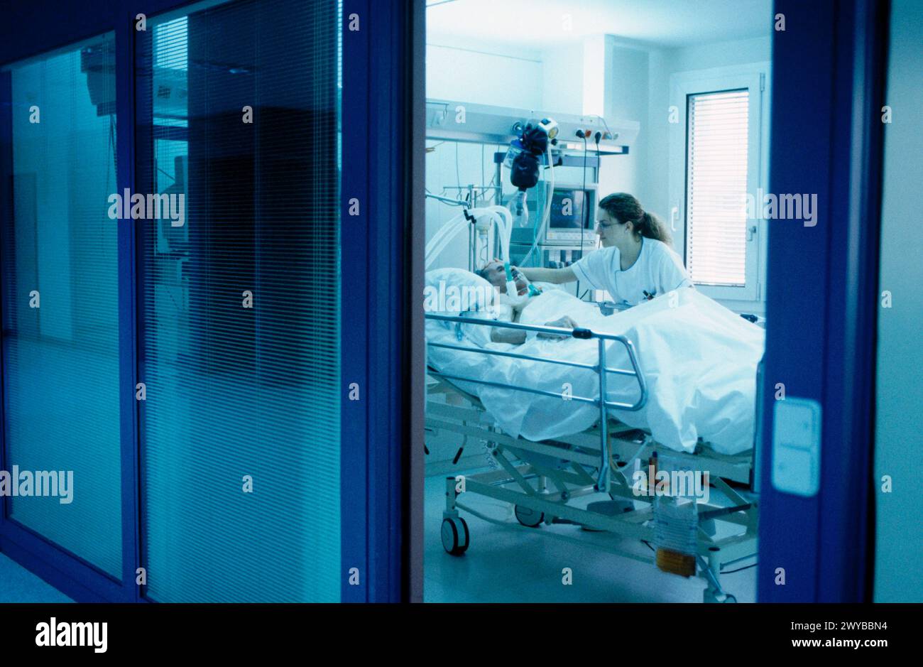 ICU, Intensive Care Unit Stock Photo - Alamy