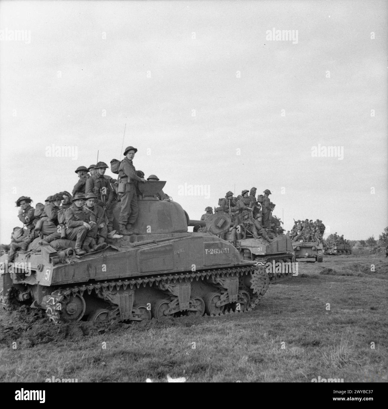 On 29 October 1944 near Udenhout, infantry of the British 51st Highland ...