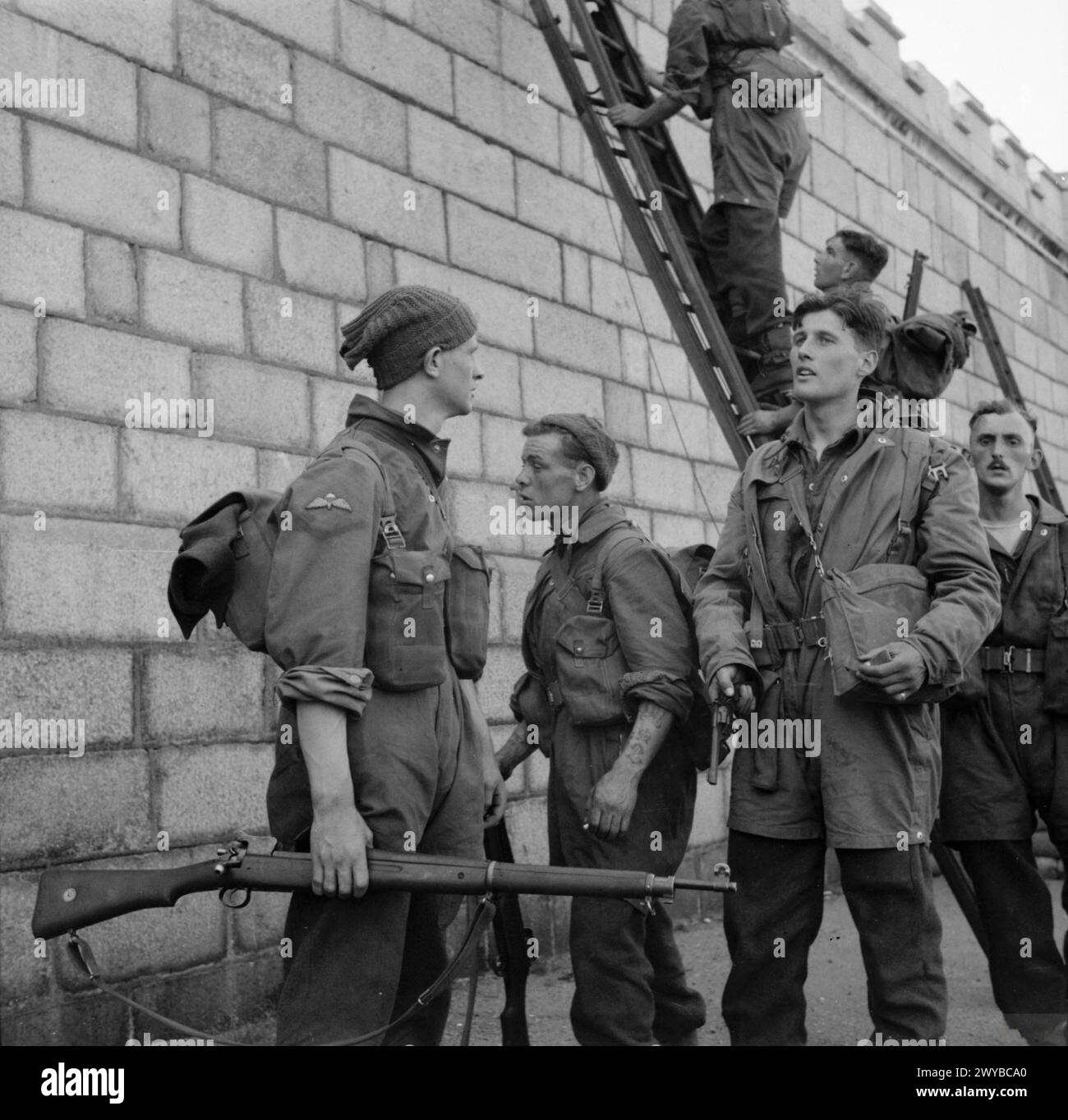 British army parachute regiment hi-res stock photography and images - Alamy