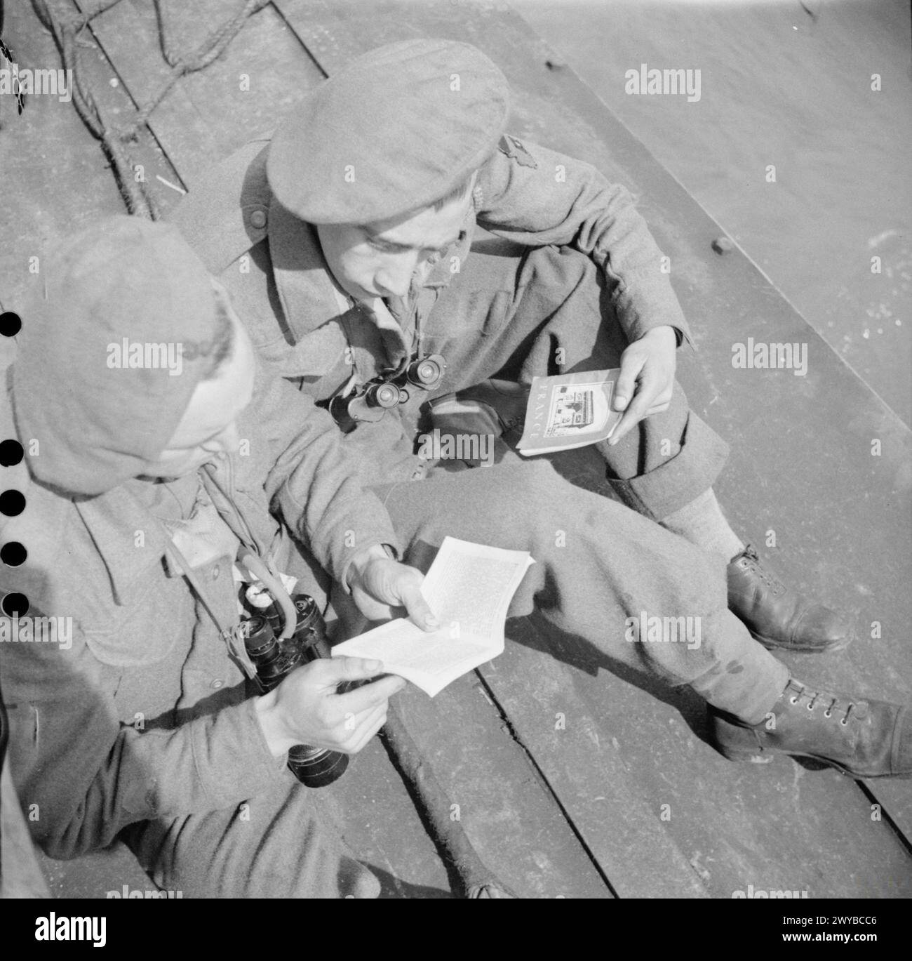 D-DAY - BRITISH FORCES DURING THE INVASION OF NORMANDY 6 JUNE 1944 ...