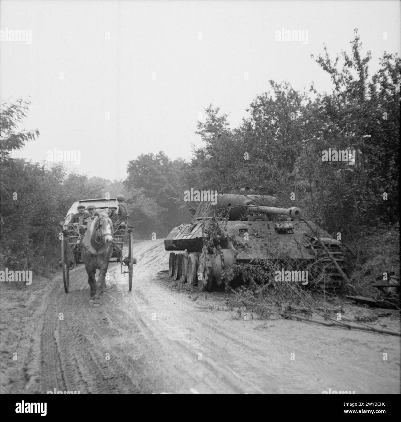 Tank trap 1944 hi-res stock photography and images - Alamy
