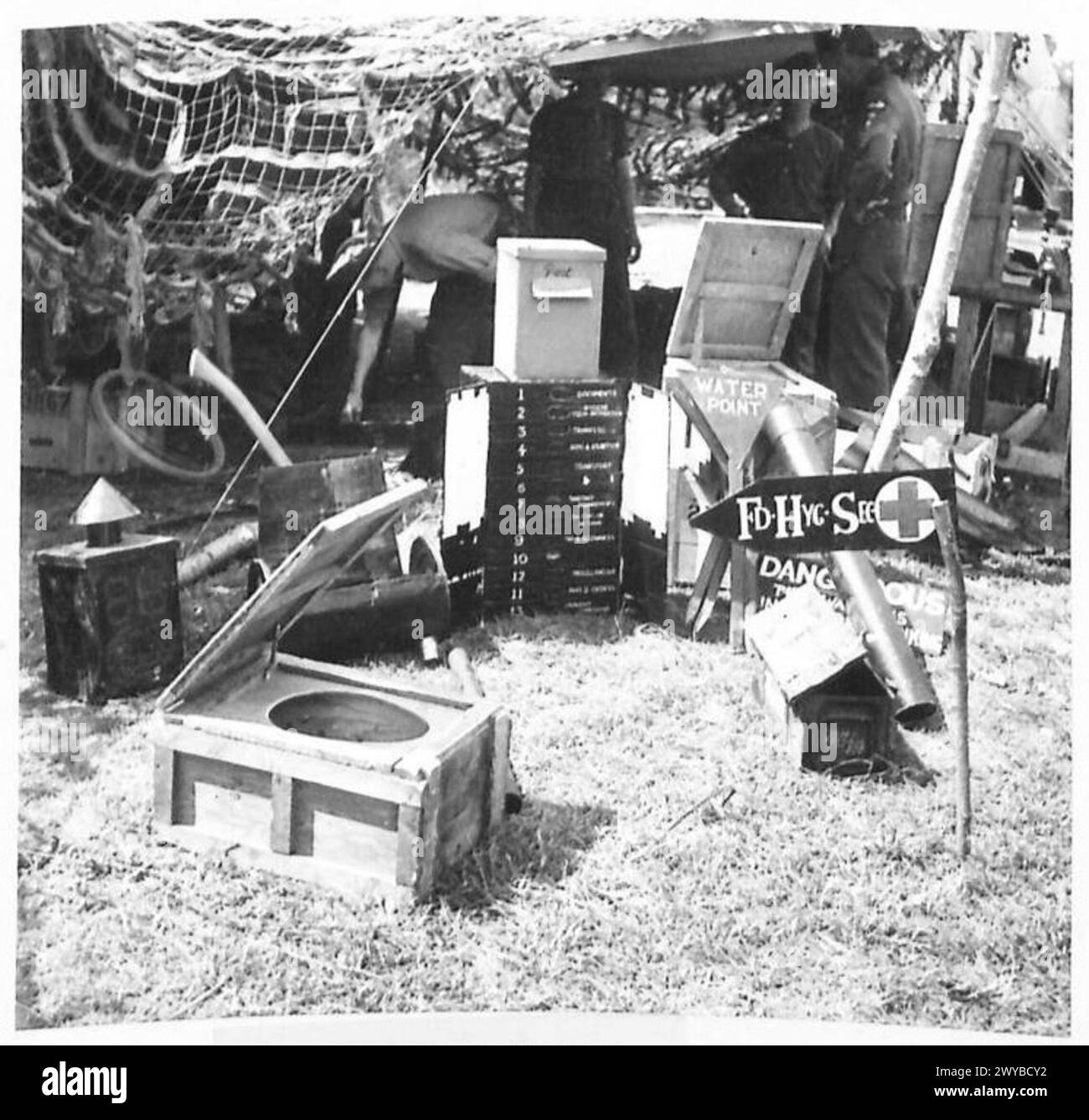 British sanitation section hi-res stock photography and images - Alamy