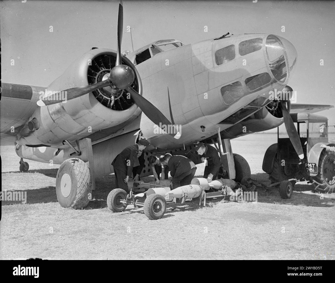 ROYAL AIR FORCE COASTAL COMMAND, 1939-1945. - 250-lb GP bombs being ...