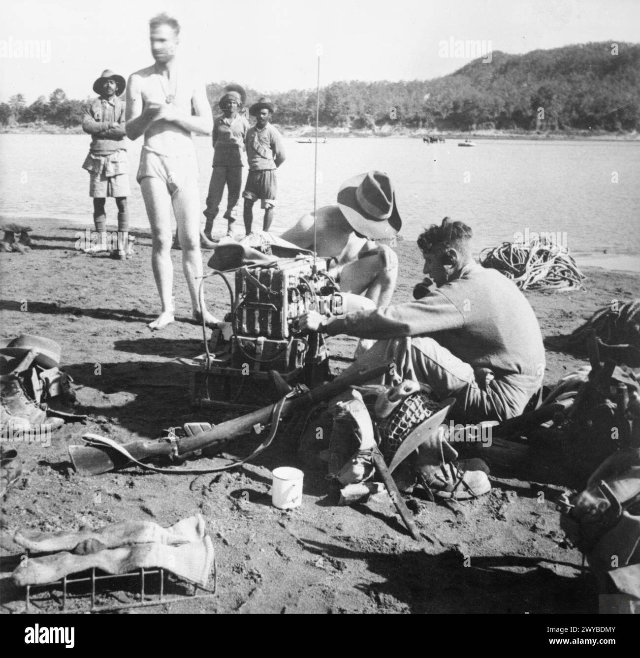 FIRST LONG RANGE PENETRATION BEHIND JAPANESE LINES IN BURMA - The sole ...