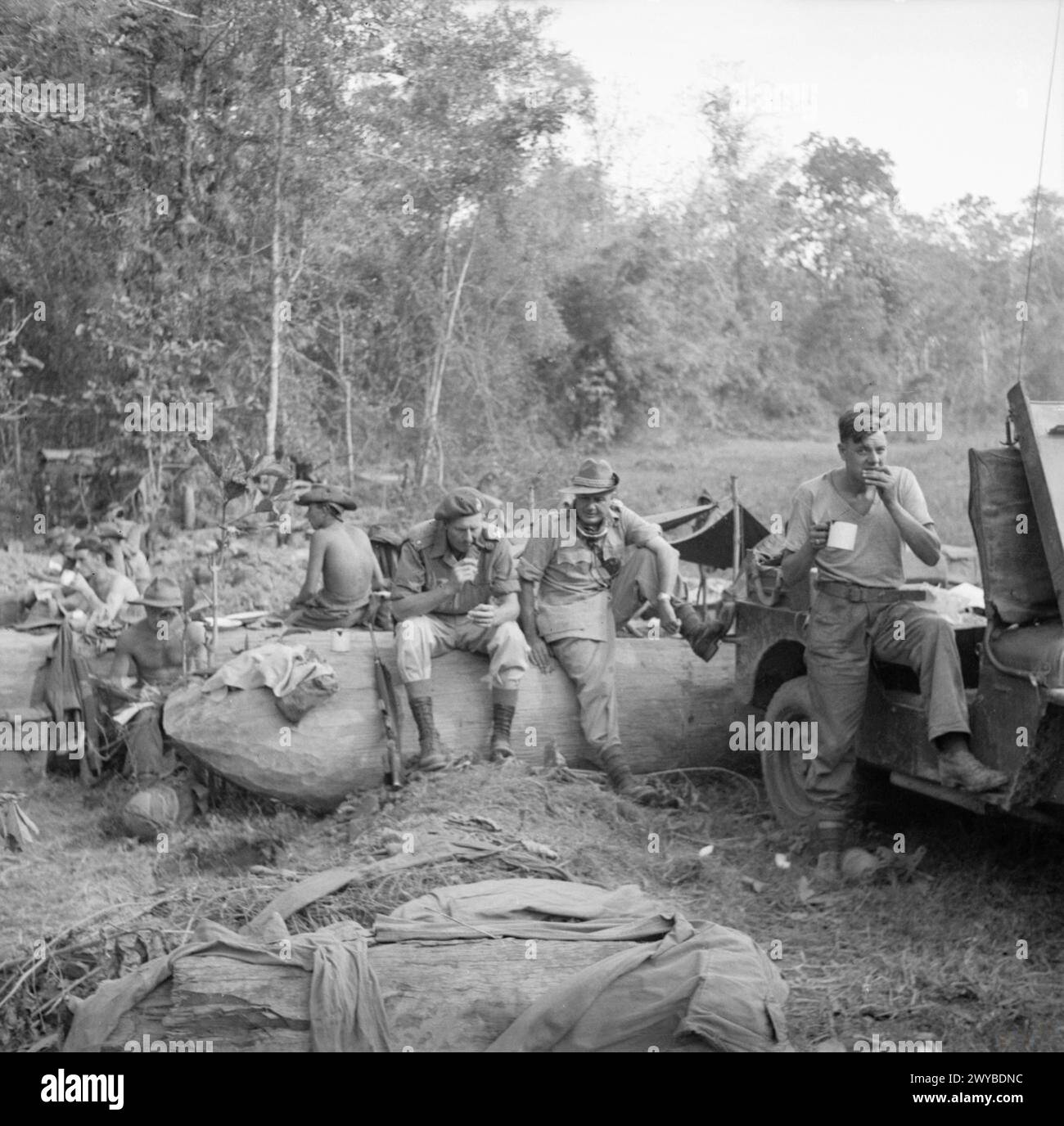 THE BRITISH ARMY IN BURMA 1945 - Major General F W Festing, Commander ...
