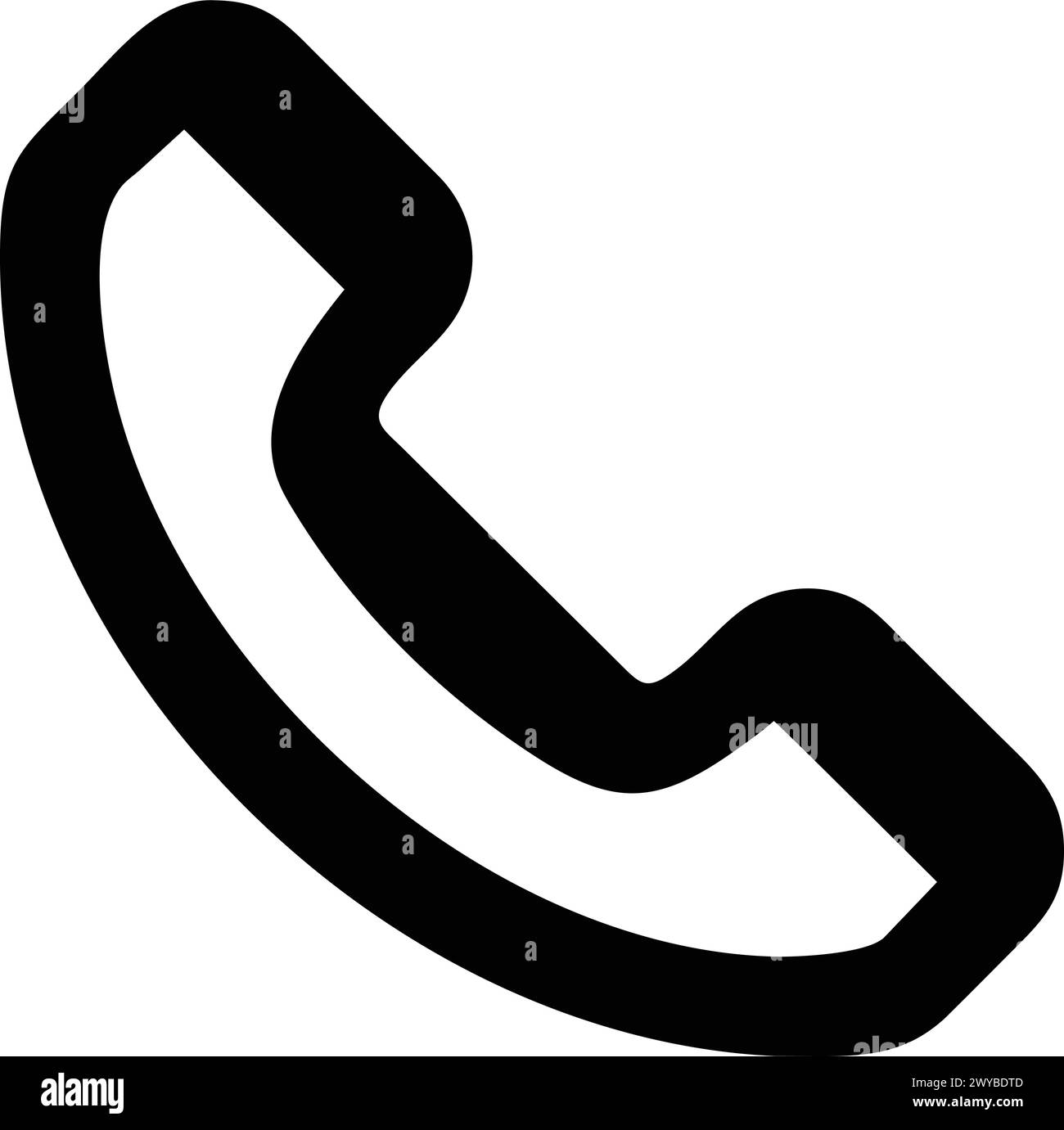Phone call screen graphic Cut Out Stock Images & Pictures - Alamy