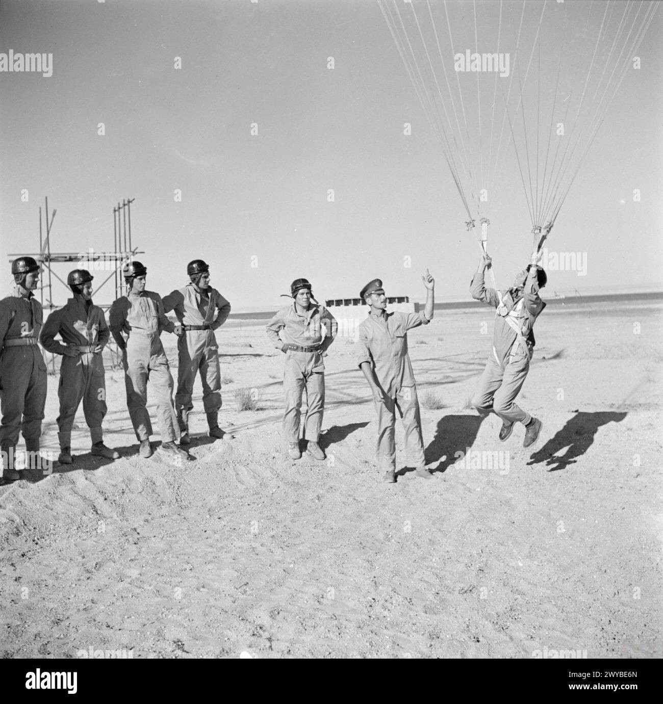 PICTURES OF THE SPECIAL AIR SERVICE: PARATROOPS IN TRAINING - The ...