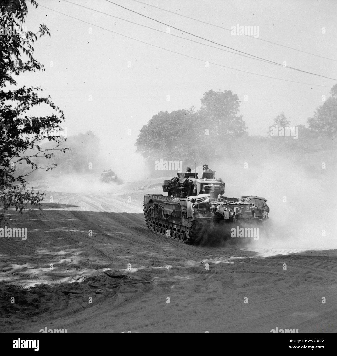 BRITISH TANKS IN NW EUROPE 1944-45 - Churchill tanks of 6th Guards Tank ...