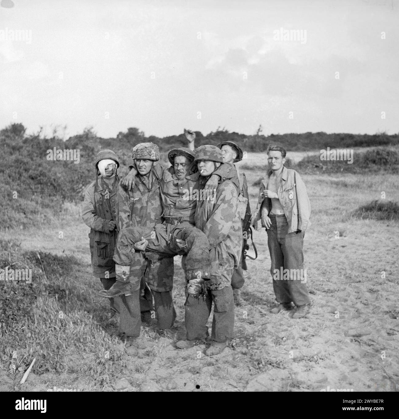 THE BATTLE OF ANZIO, JANUARY-JUNE 1944 - Two captured German ...