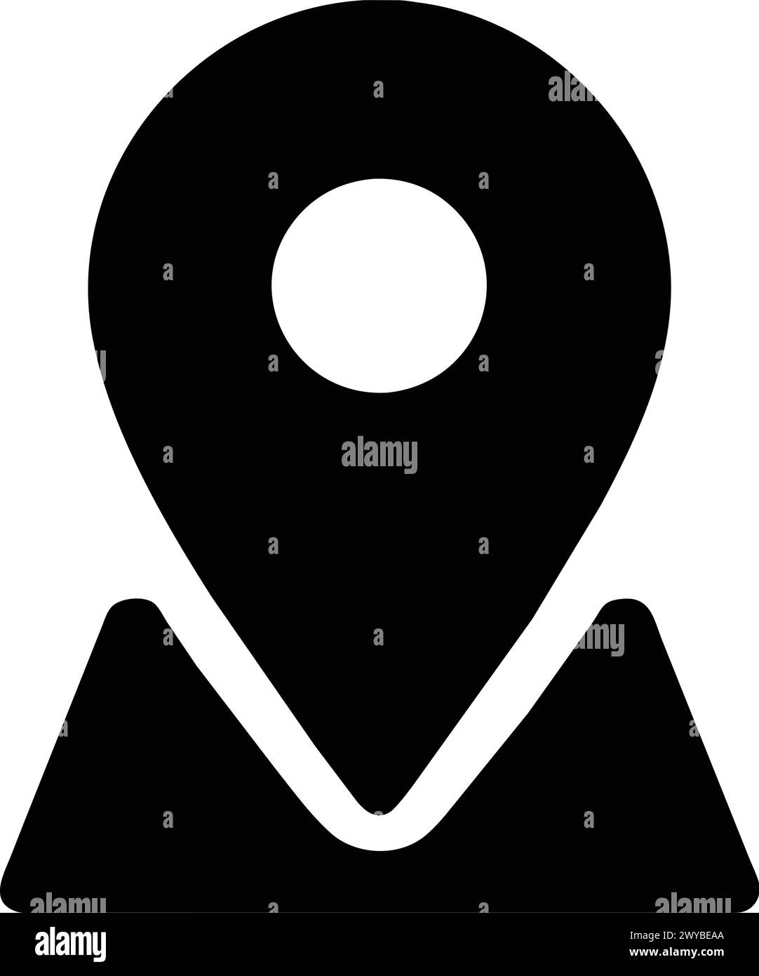 LOCATION ICON DESIGN ,GRAPHIC RESOURCE Stock Vector Image & Art - Alamy