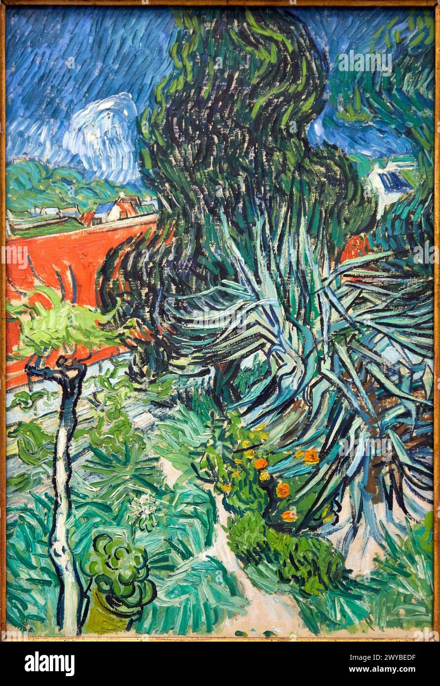 "Dans le jardin du docteur Paul Gachet", 1890, Vincent Van Gogh, Musée ...