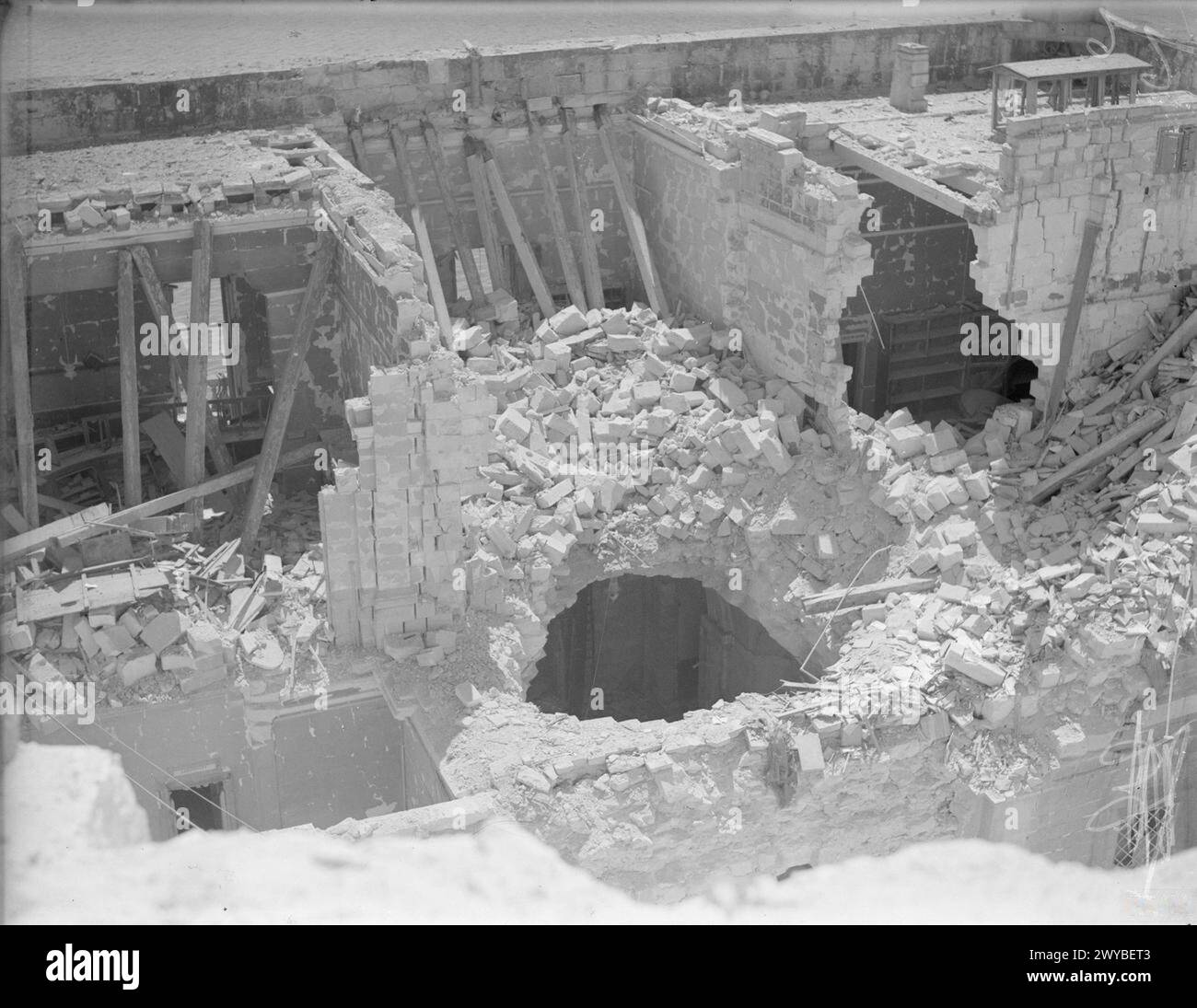 Malta suffers severe bomb damage during the largest raid on 7 April ...