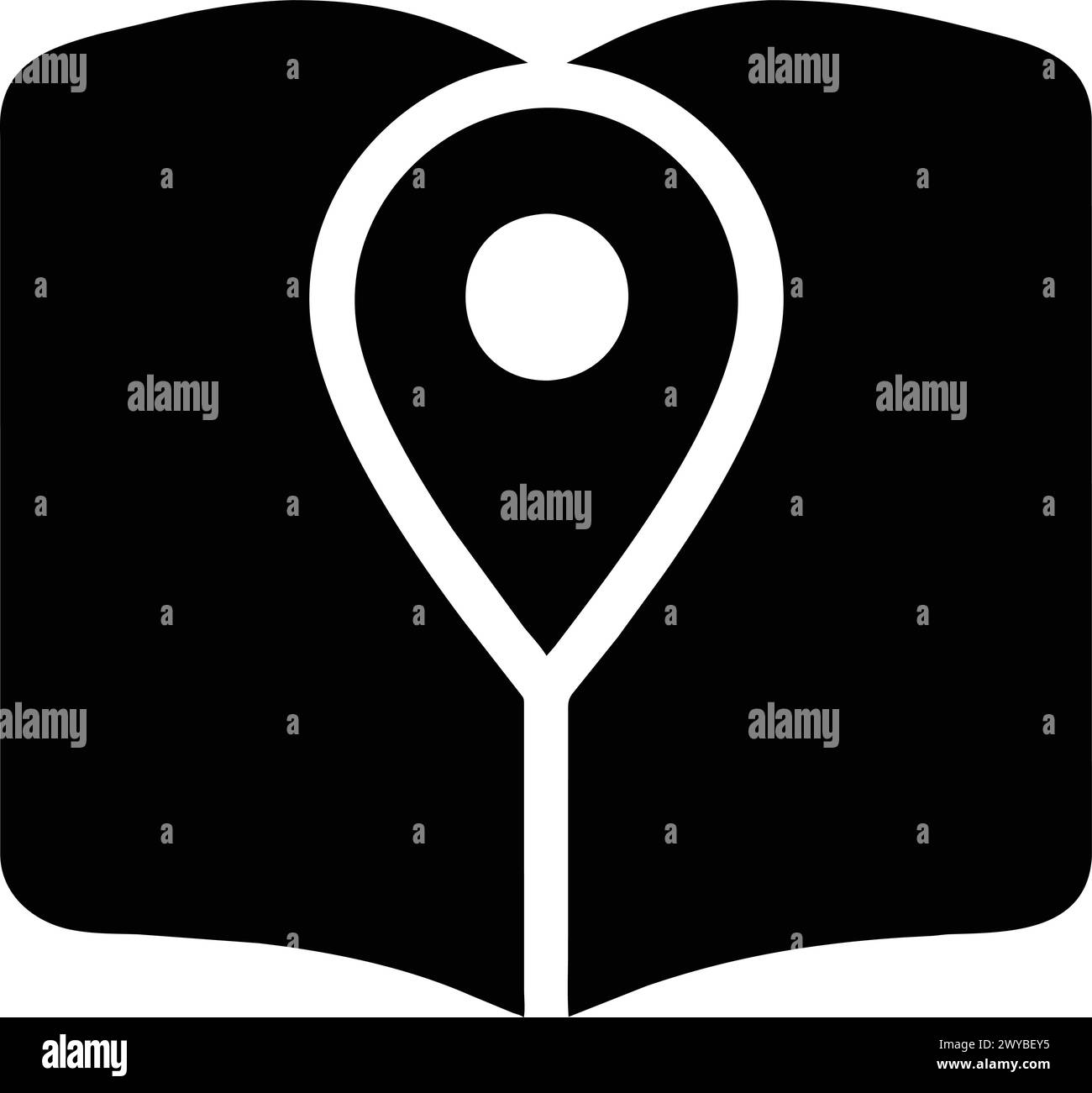 LOCATION ICON DESIGN ,GRAPHIC RESOURCE Stock Vector Image & Art - Alamy