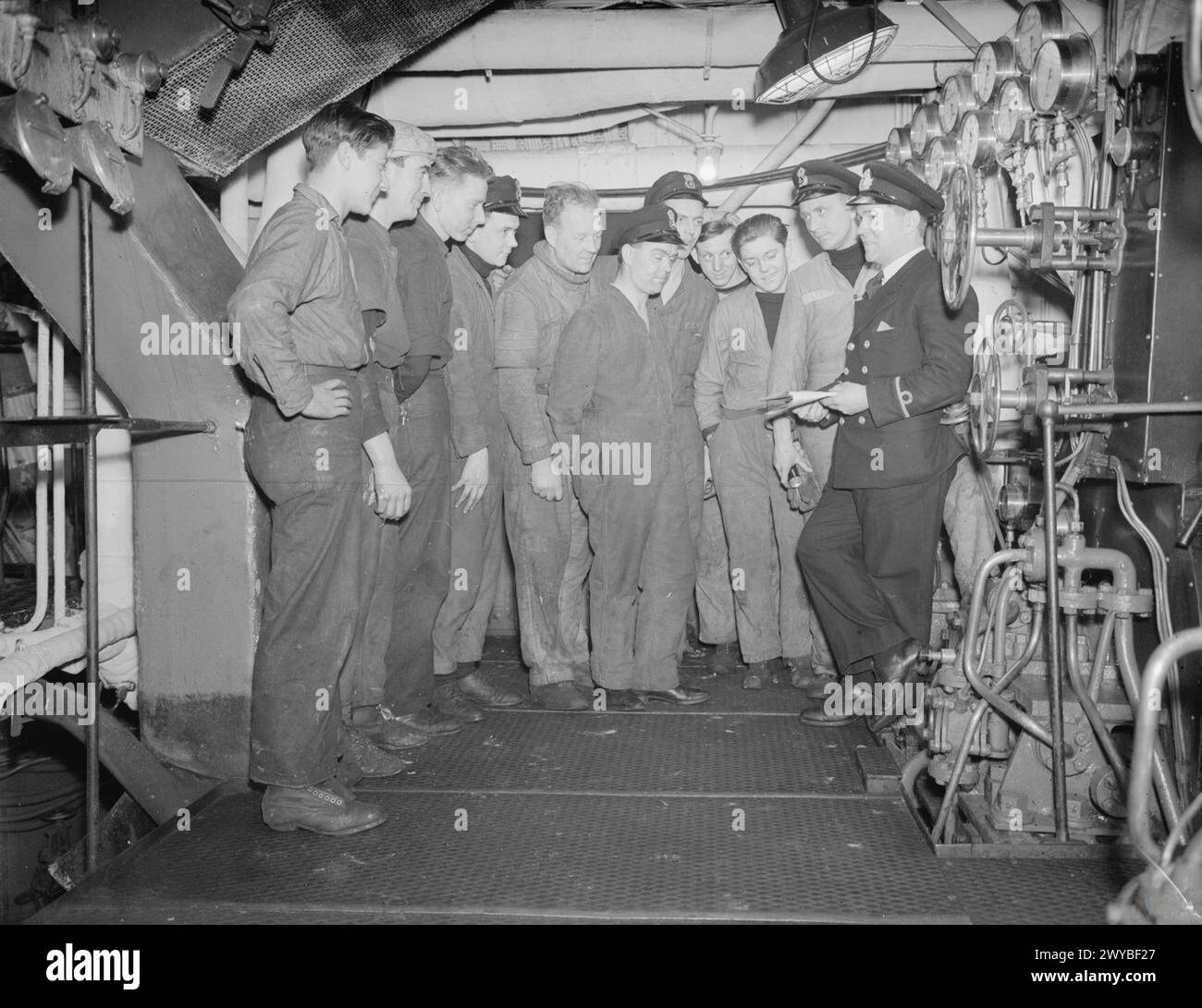 ATLANTIC RECORD BREAKERS WELCOMED HOME. 6 AND 7 MARCH 1944, LIVERPOOL ...