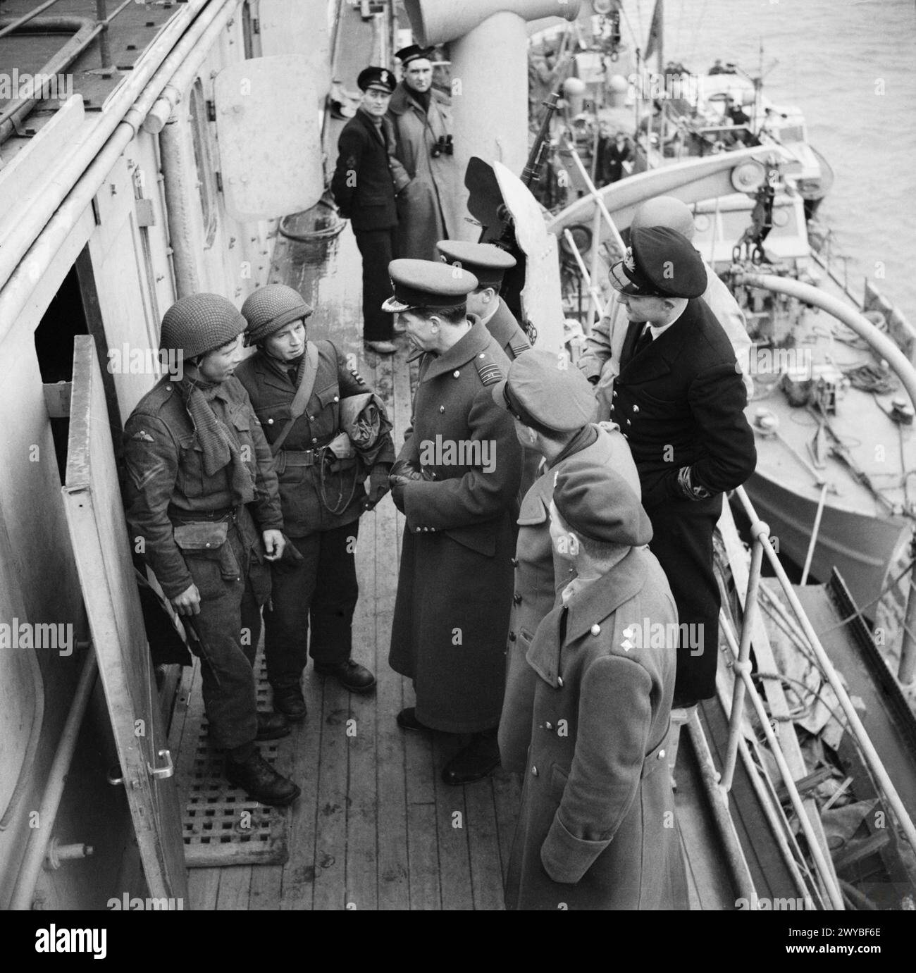 BRITISH PARATROOPS ATTACK RADIO LOCATION POST - Original wartime ...