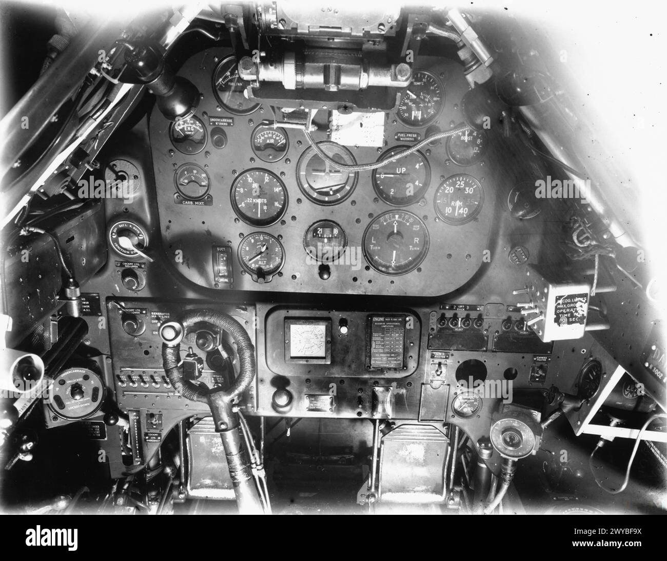 The Harvard Mark IIB, a North American NA-16/NA-66 aircraft used by the ...
