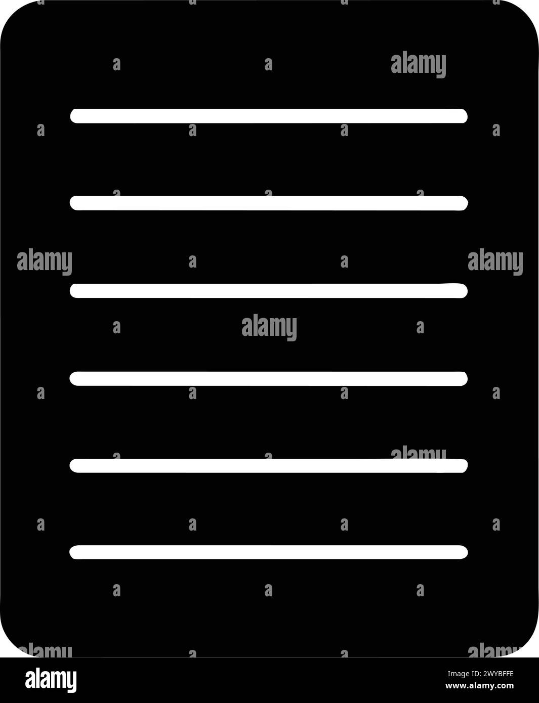 Note list Stock Vector Images - Alamy