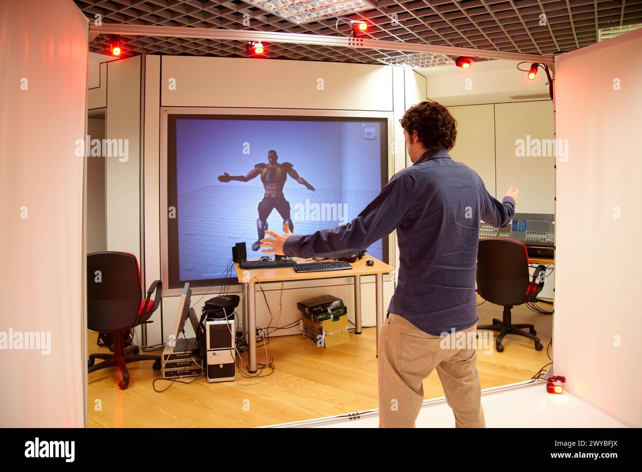 Motion capture hi-res stock photography and images - Alamy