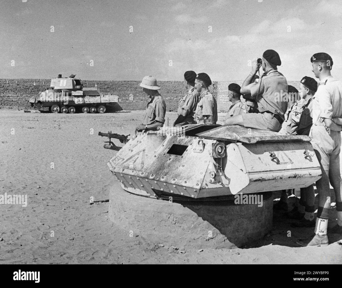 6TH SOUTH AFRICAN ARMOURED DIVISION IN TRAINING IN THE MIDDLE EAST, 2 ...