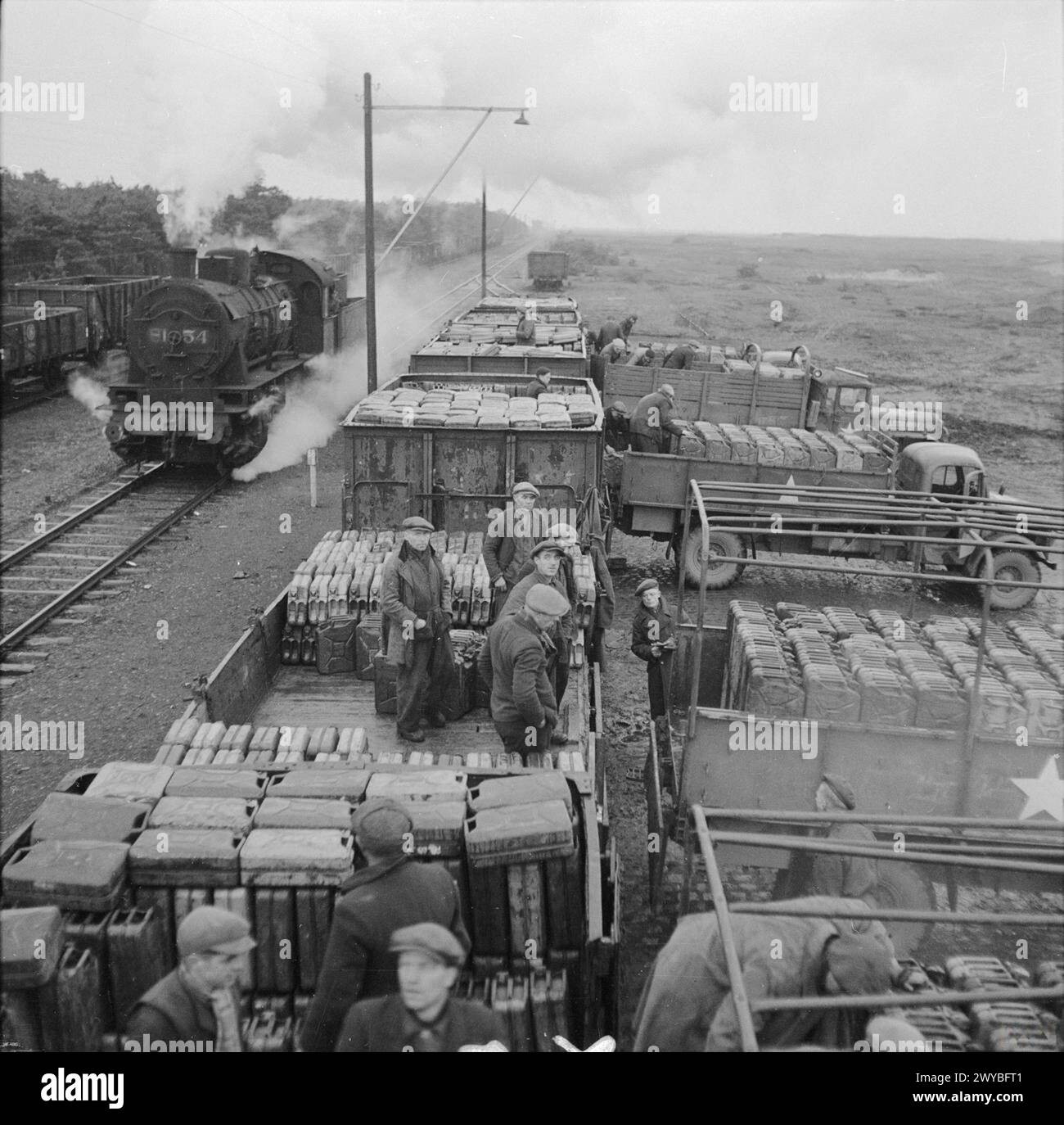 THE BRITISH ARMY IN NORTH-WEST EUROPE 1944-1945 - Army rail head ...