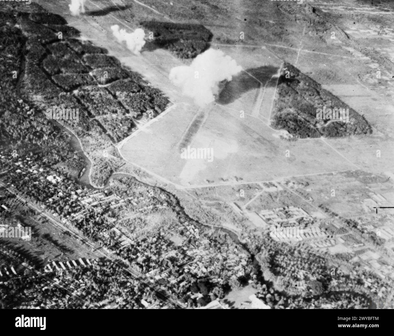 PRECISION BOMBING BY BRITISH EAST INDIES FLEET FIGHTERS. JUNE 1945 ...