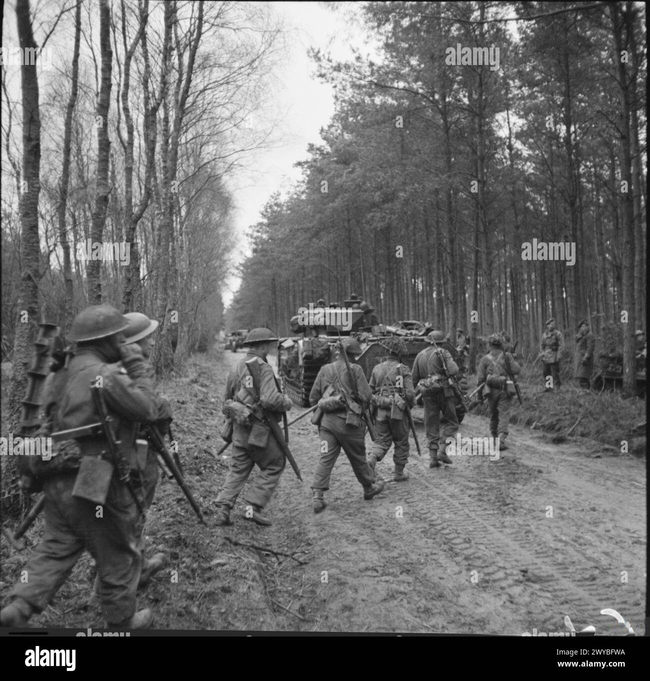 Reichswald 1945 hi-res stock photography and images - Alamy