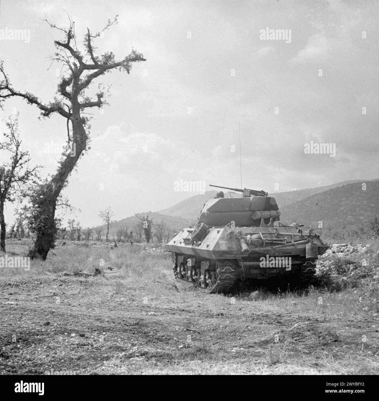 M10 'Wolverine' tank destroyer of 2nd Anti-Tank Regiment, 2nd Warsaw ...