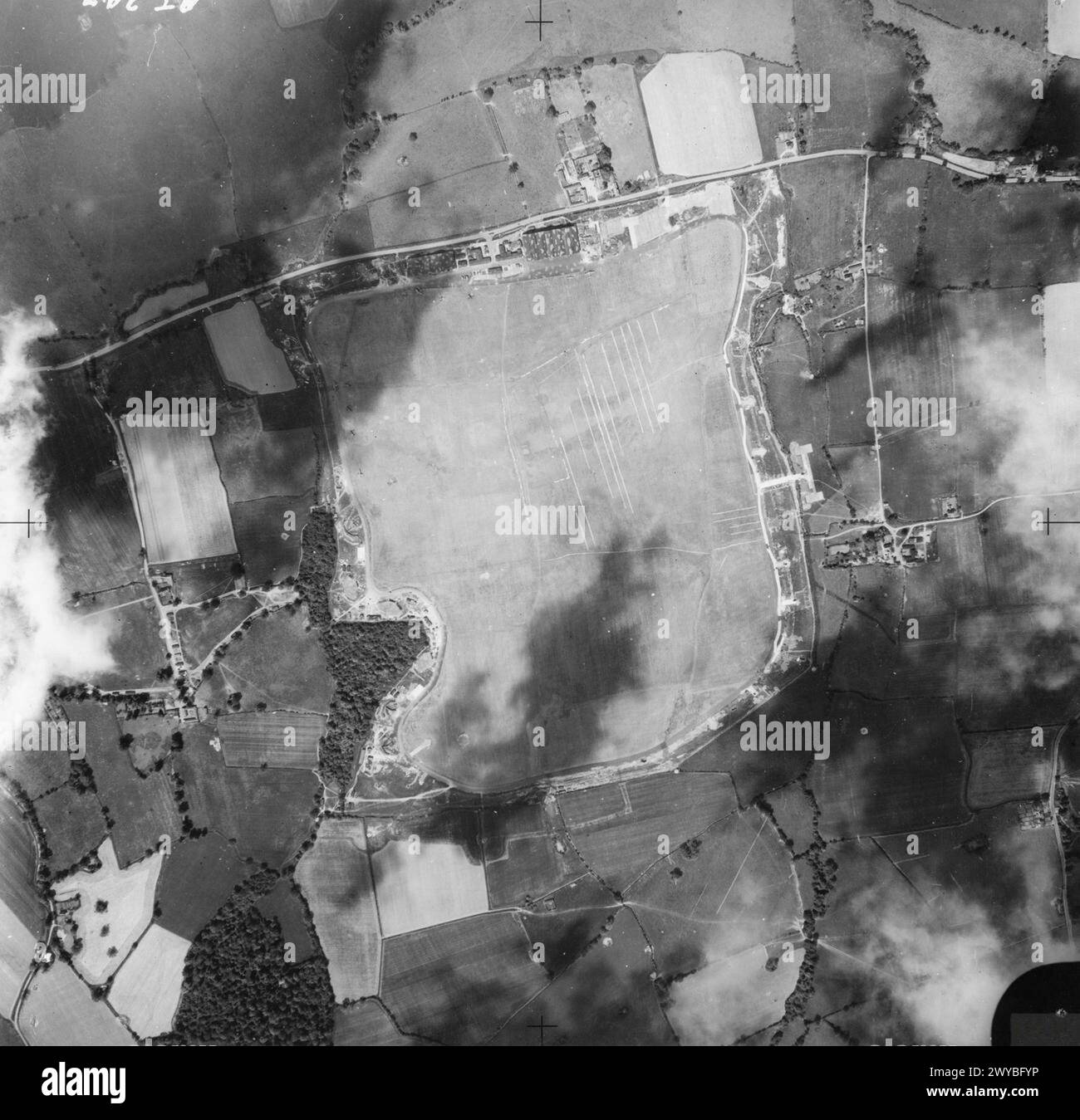 ROYAL AIR FORCE FIGHTER COMMAND, 1939-1945. - Vertical aerial view of ...