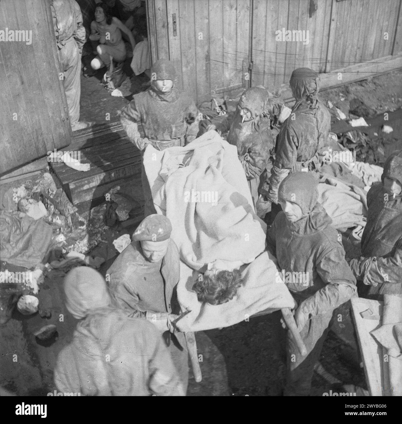 In April 1945, members of 11 Light Field Ambulance, Royal Army Medical ...