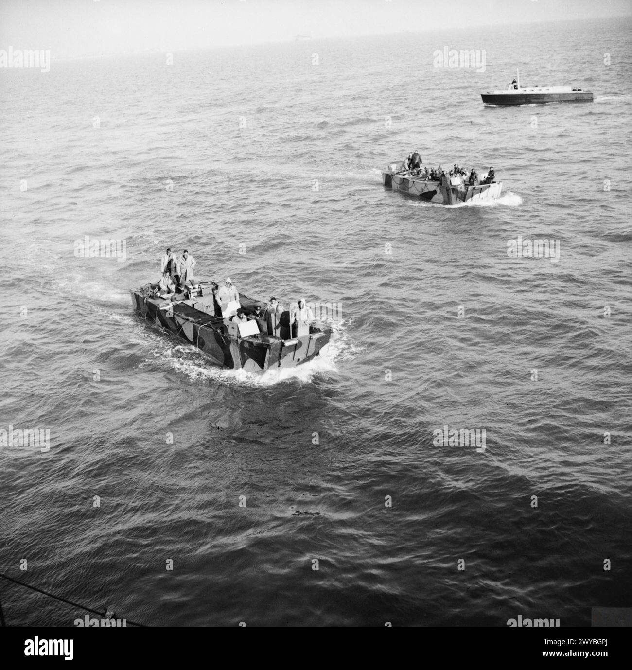 COMBINED OPERATIONS RAID NEAR BRUNEVAL ON NORTHERN FRENCH COAST 1942 ...