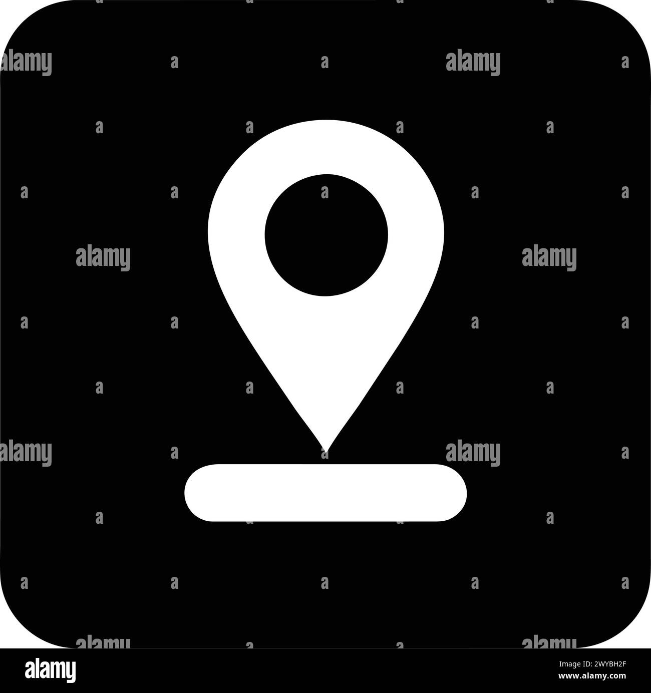 LOCATION ICON DESIGN ,GRAPHIC RESOURCE Stock Vector Image & Art - Alamy