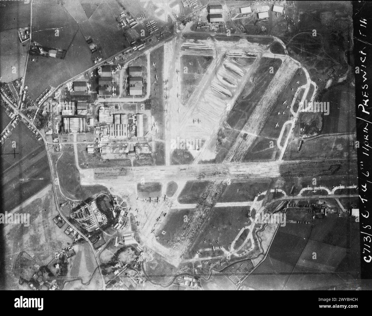 ROYAL AIR FORCE TRANSPORT COMMAND, 1943-1945. - Vertical photographic ...
