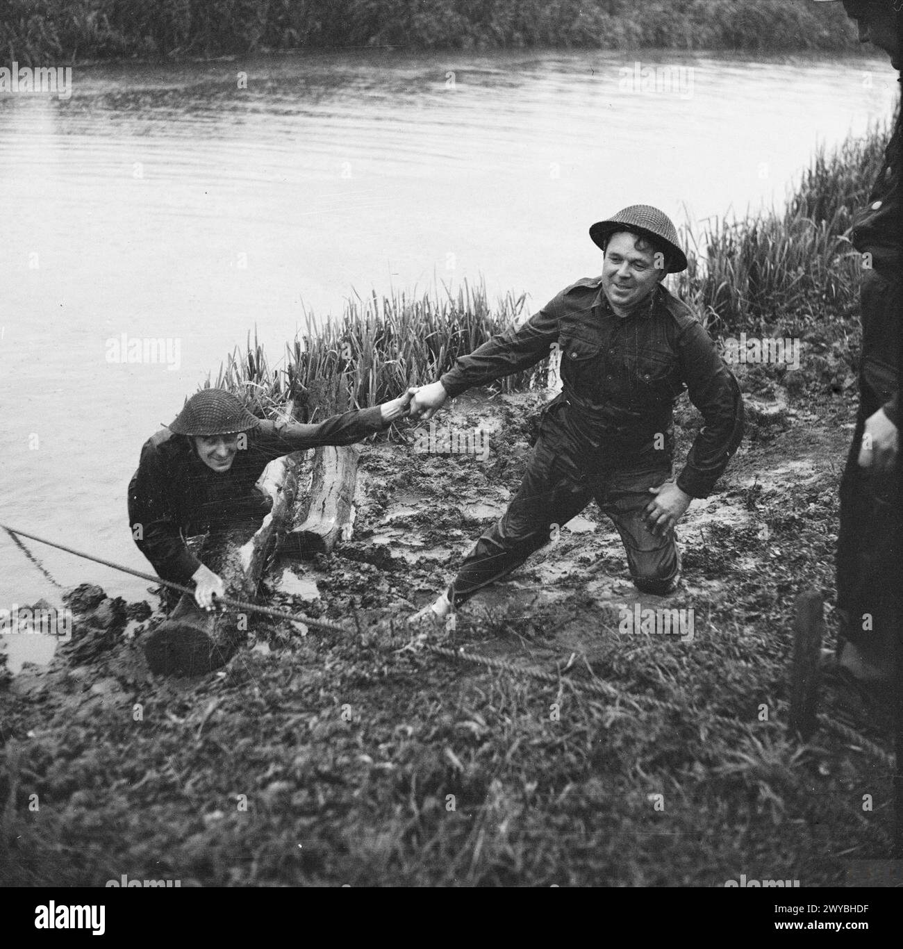 THE HOME GUARD 1939-1945 - The Home Guard: After swimming a river in ...
