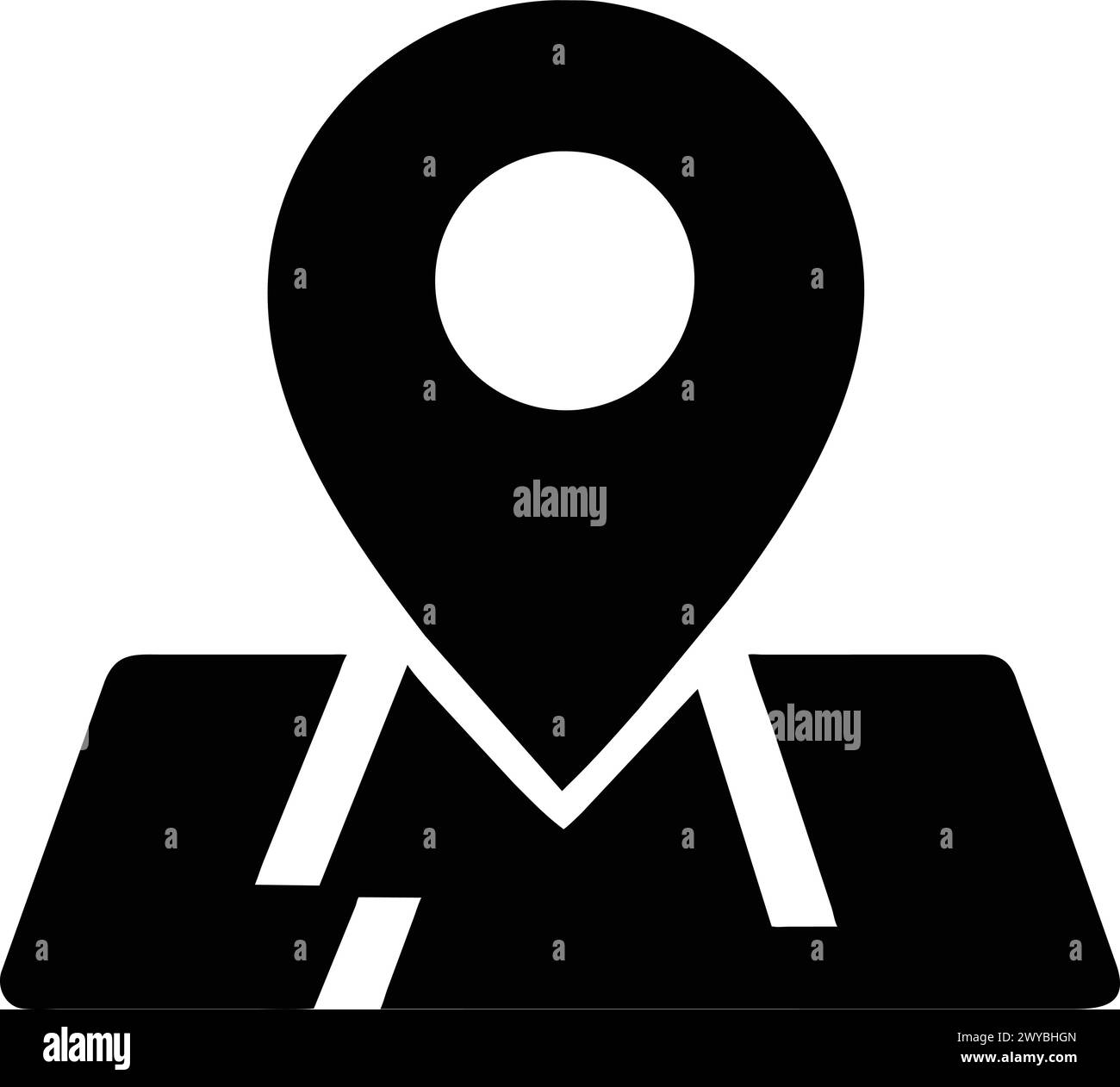 LOCATION ICON DESIGN ,GRAPHIC RESOURCE Stock Vector Image & Art - Alamy