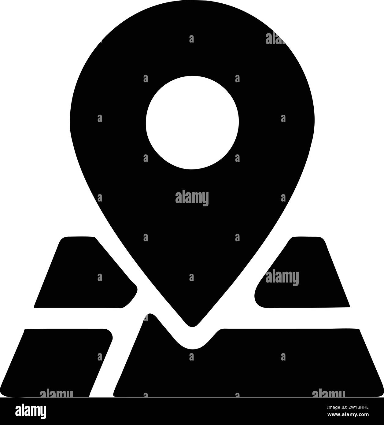 LOCATION ICON DESIGN ,GRAPHIC RESOURCE Stock Vector Image & Art - Alamy