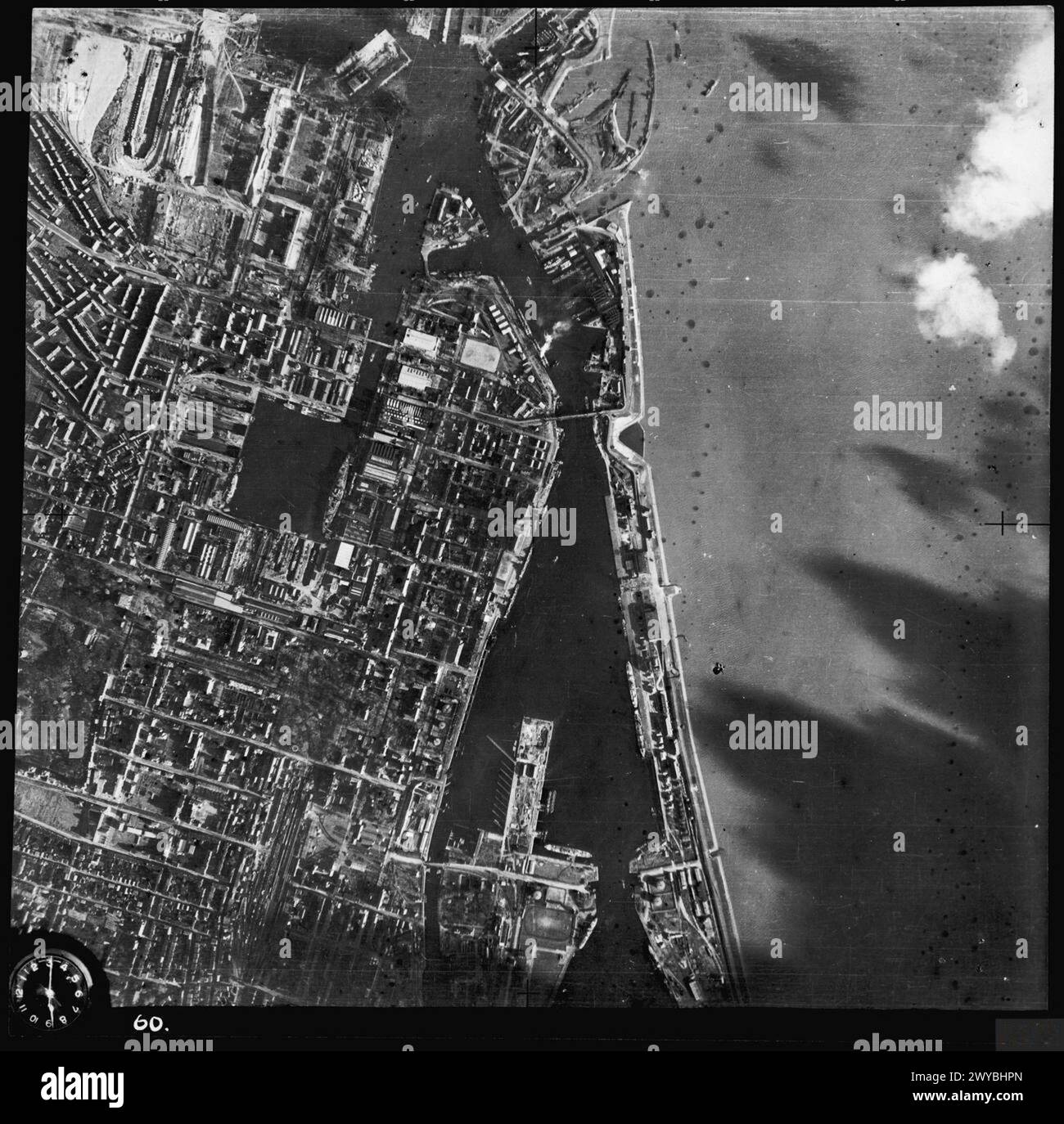 to be scanned and combined with HU 91200 as a mosaic - Vertical aerial ...