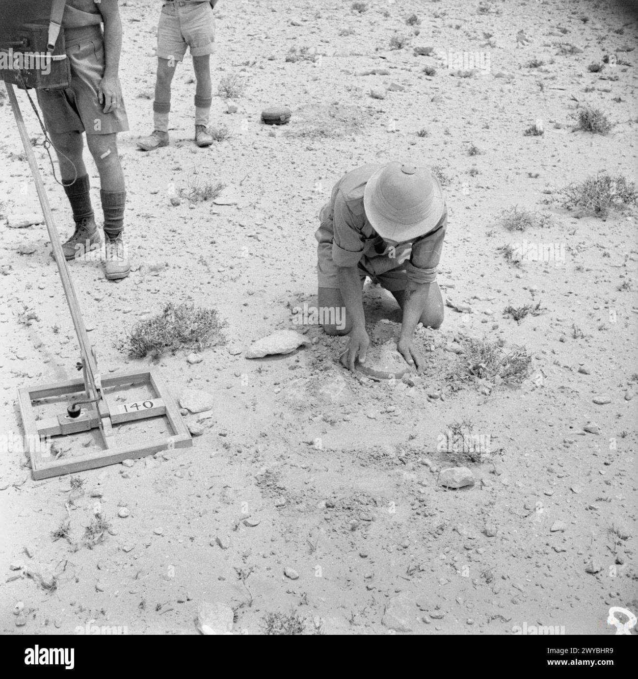 MINE-LAYING, MINE-DETECTING AND TANK RECOVERY FROM IN FIELDS IN THE ...