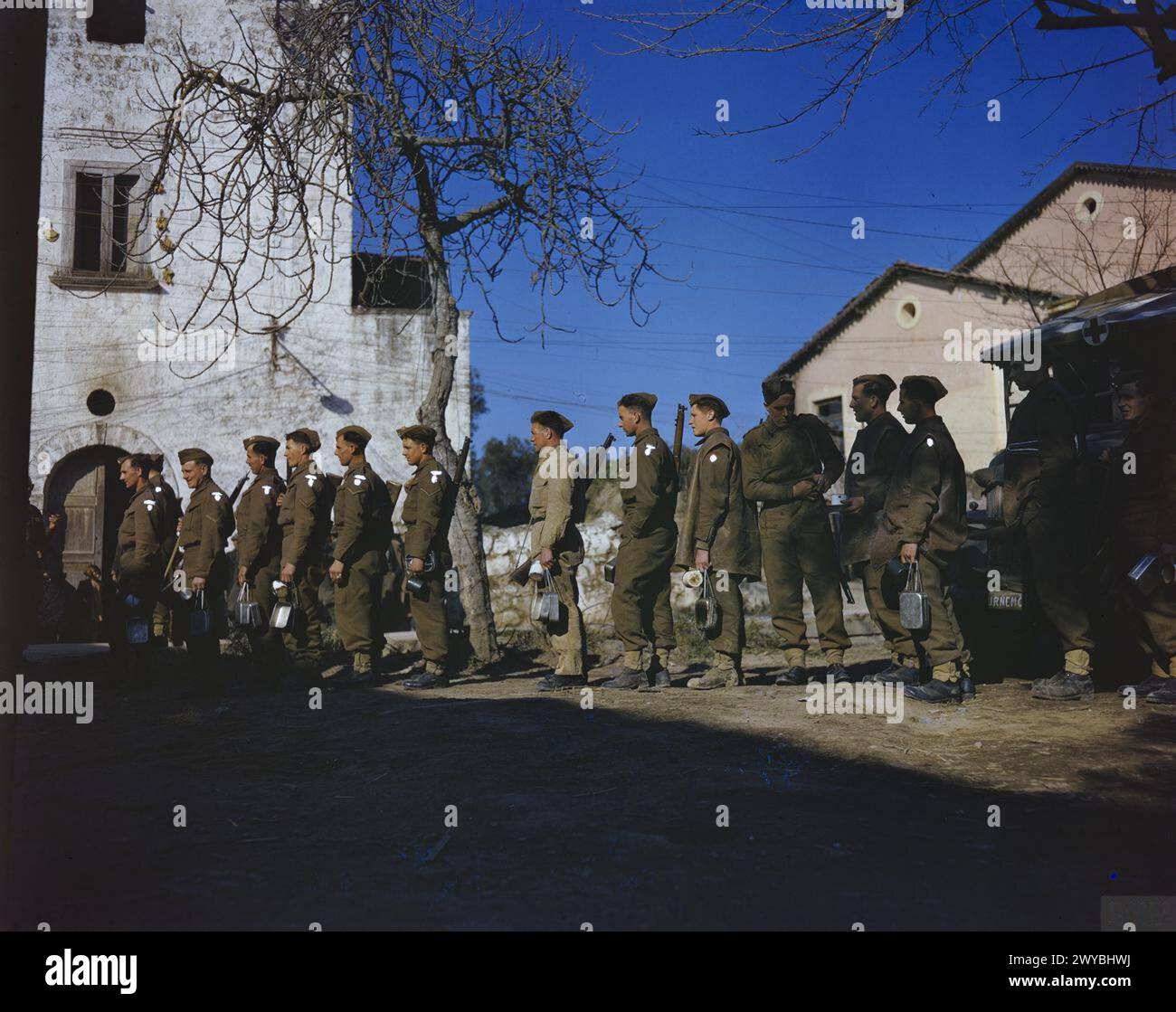 THE FIFTH ARMY IN LAURO, ITALY, 19 JANUARY 1944 - Men of the Royal ...