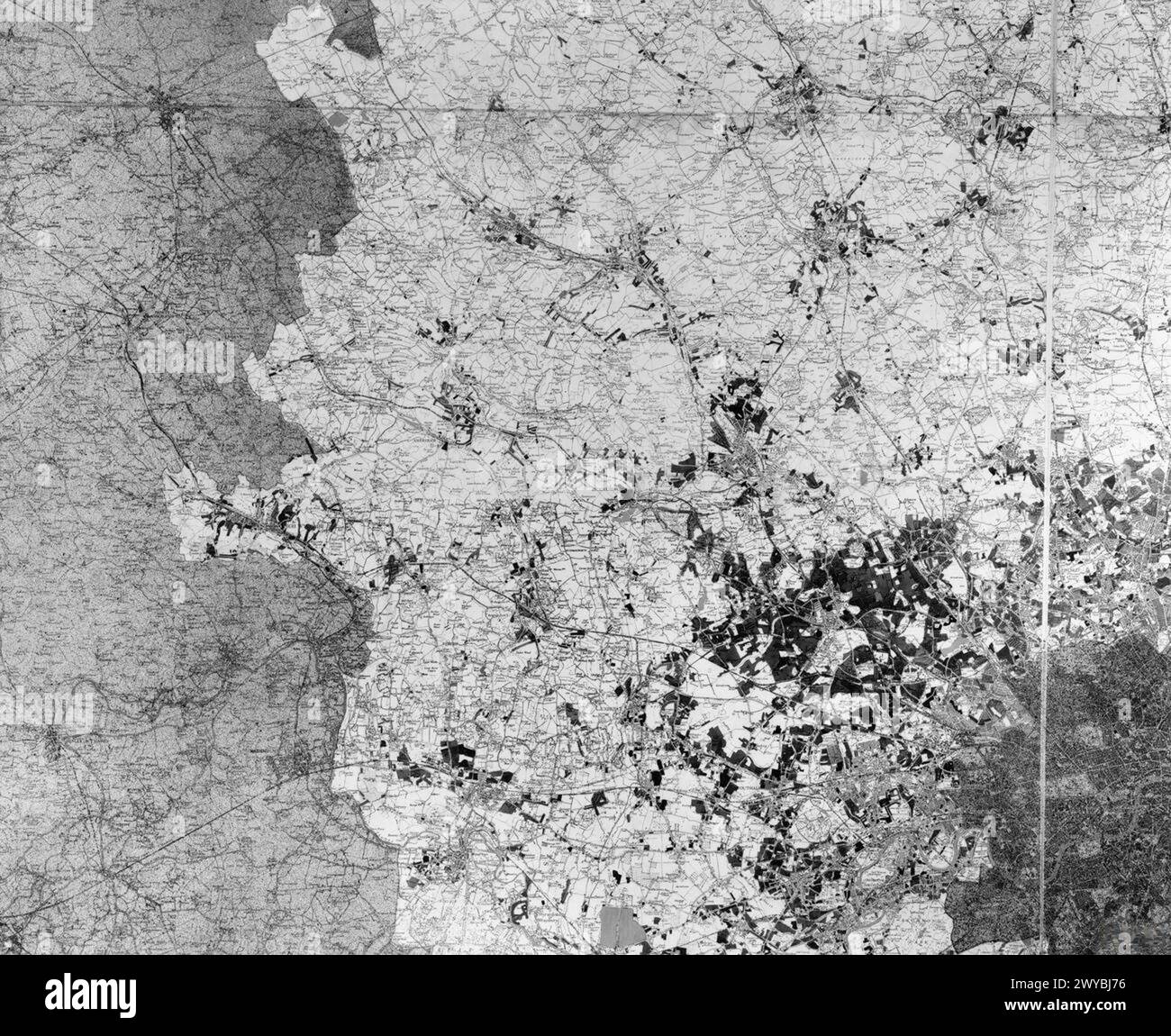 Map of london 1944 hi-res stock photography and images - Alamy